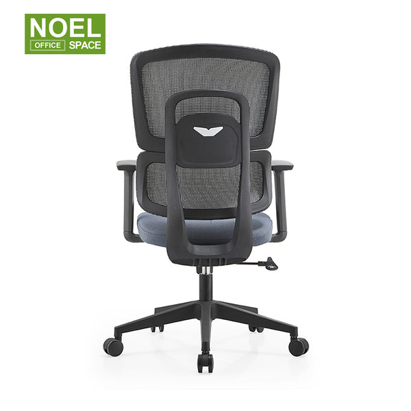 Gary-M(Black frame),Simplicity and practicality mid back ergomonic mes ...