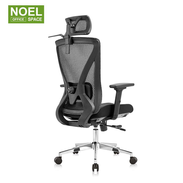 Oka-H plus（Black）, Classic color ergonomic mesh chair rocking office c ...